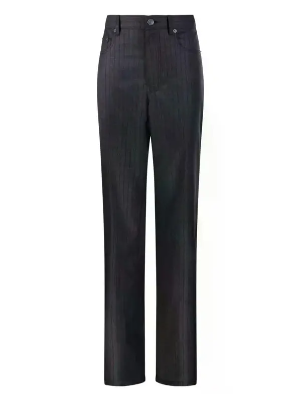 Balenciaga Pinstripe Trousers - Grey