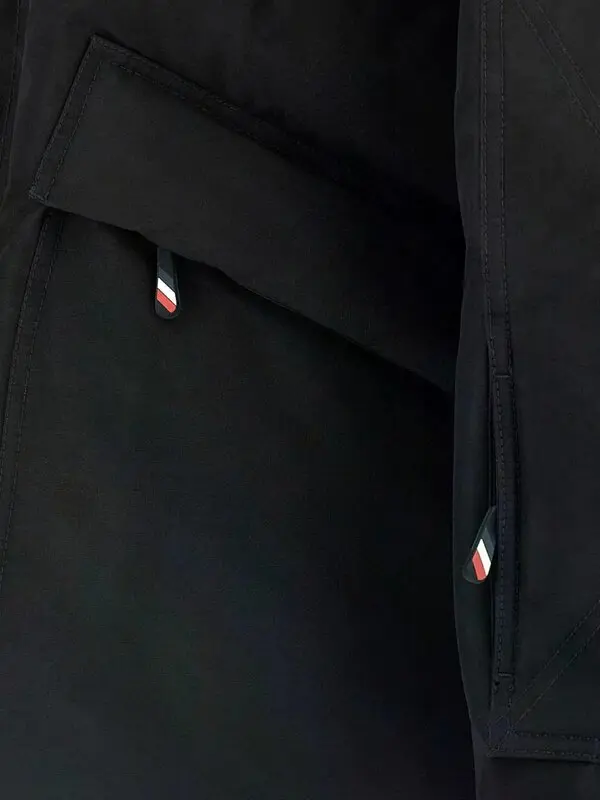 Moncler Elfin Hooded Laminate Down Ski Jacket