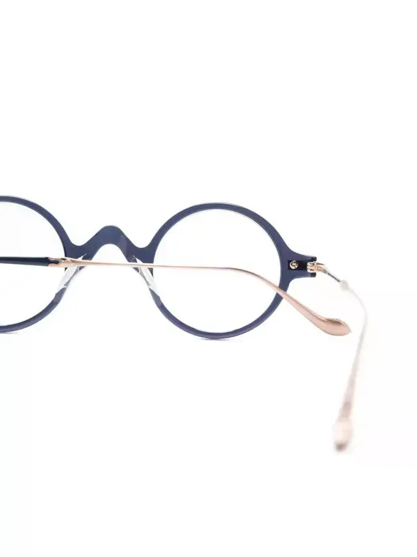 Matsuda Round Frame Eyeglasses - Blue