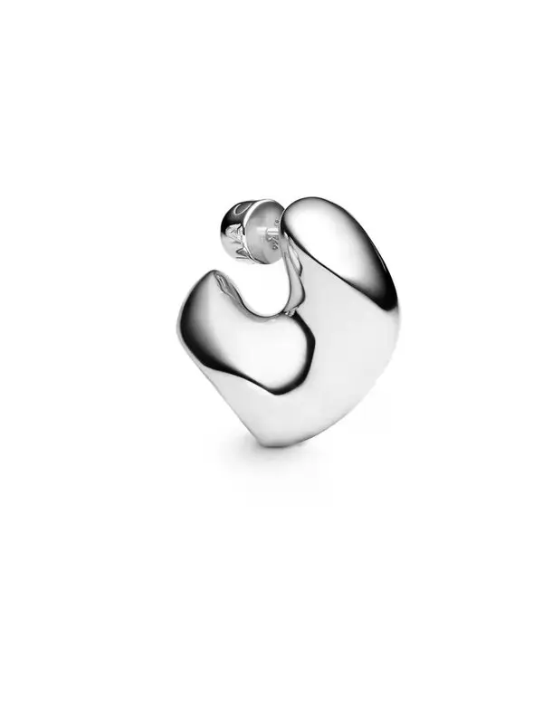 MARIA BLACK Saddle Earring Medium - Silver