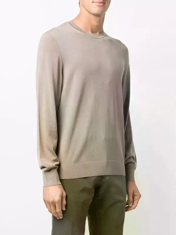 Theory Round Neck Jumper - Neutrals