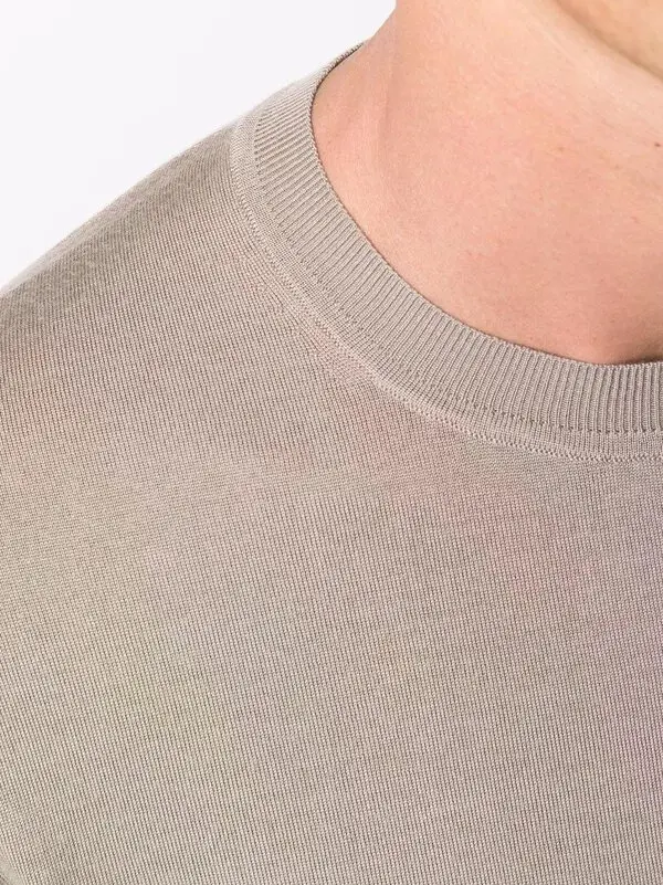 Theory Round Neck Jumper - Neutrals