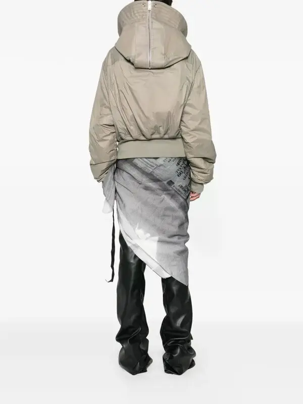 Rick Owens Zip-up Bomber Jacket - Brown