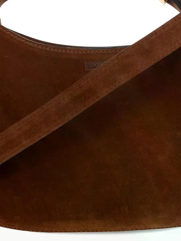 Moschino Rounded Shoulder Bag - Brown