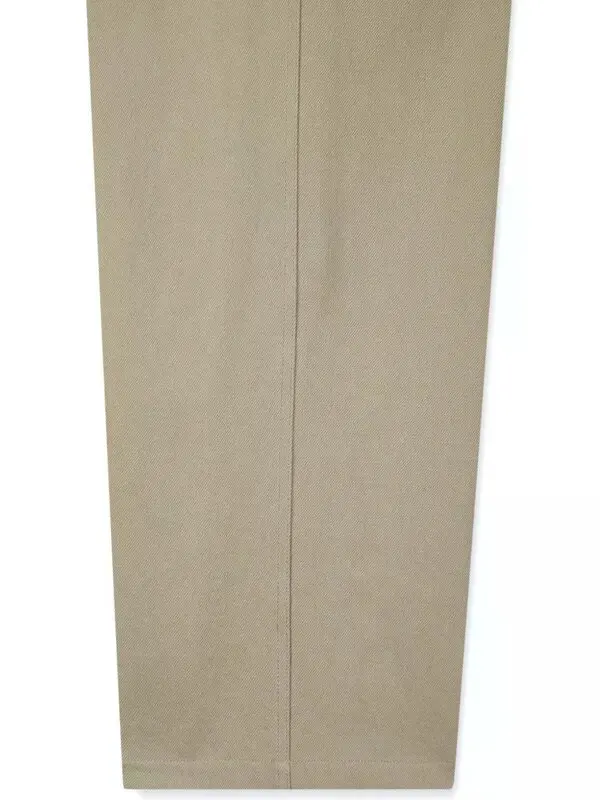 STUDIO TOMBOY Button-detail Cotton Trousers