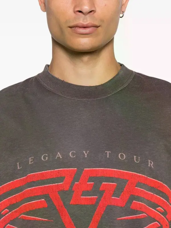REPRESENT Logo-print T-shirt - Black