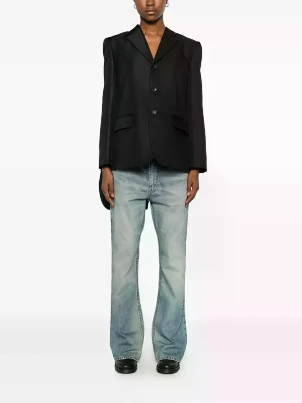 Comme Des Garçons Single-breasted Blazer