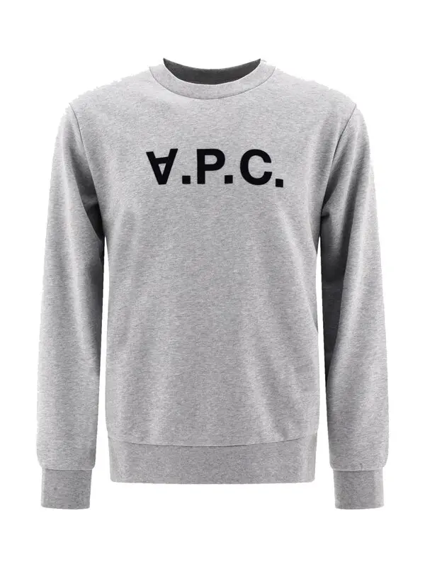 A.p.c. Standard Grand Vpc Gots Sweatshirt - Grey
