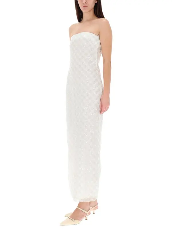 ROTATE BY BIRGER CHRISTENSEN Long Dress With Beads