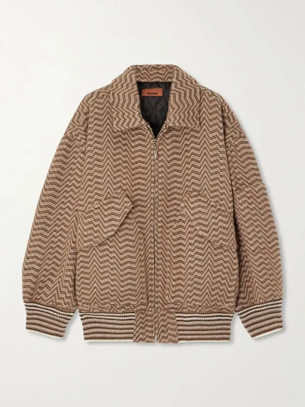 Missoni Caperdoni Striped Padded Jacket