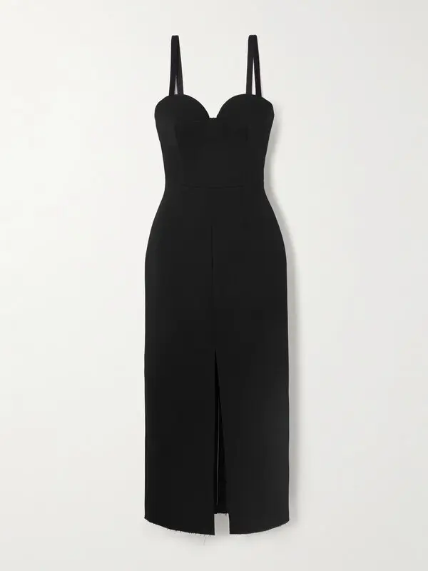 Givenchy Wool-blend Crepe Midi Dress