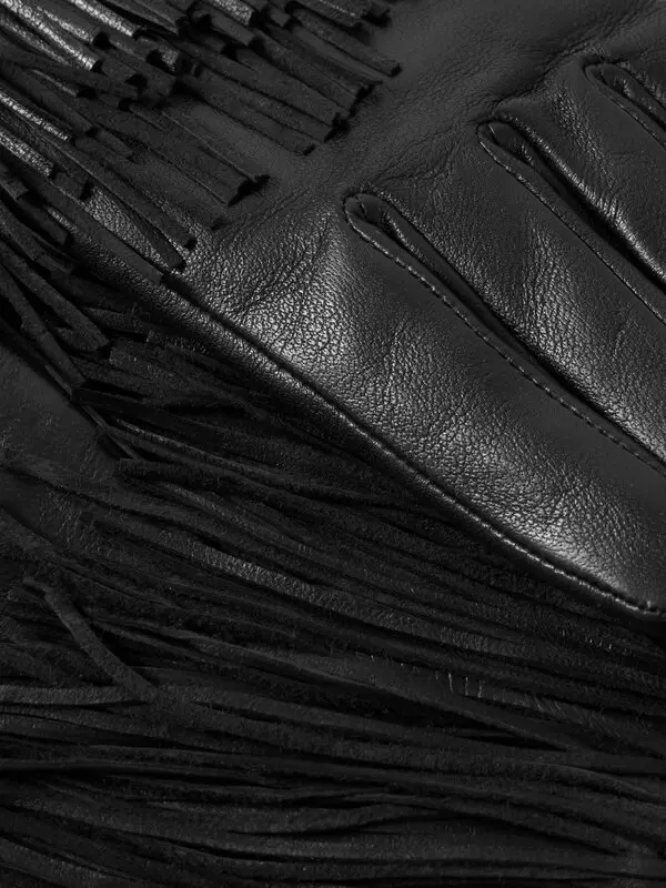 AGNELLE Lena Leather Gloves