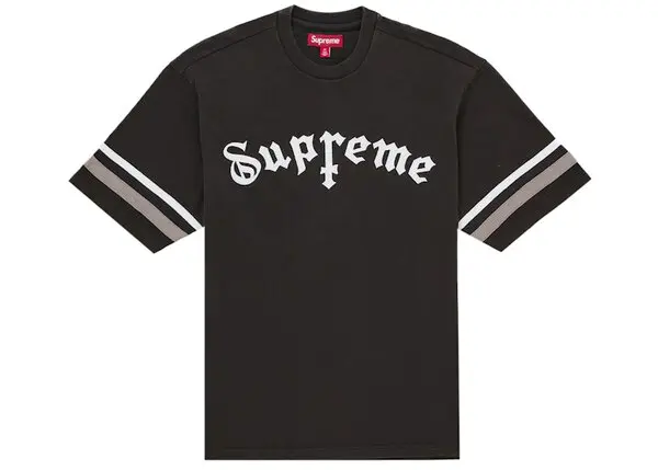 Supreme Cross Short Sleeve Top - Black
