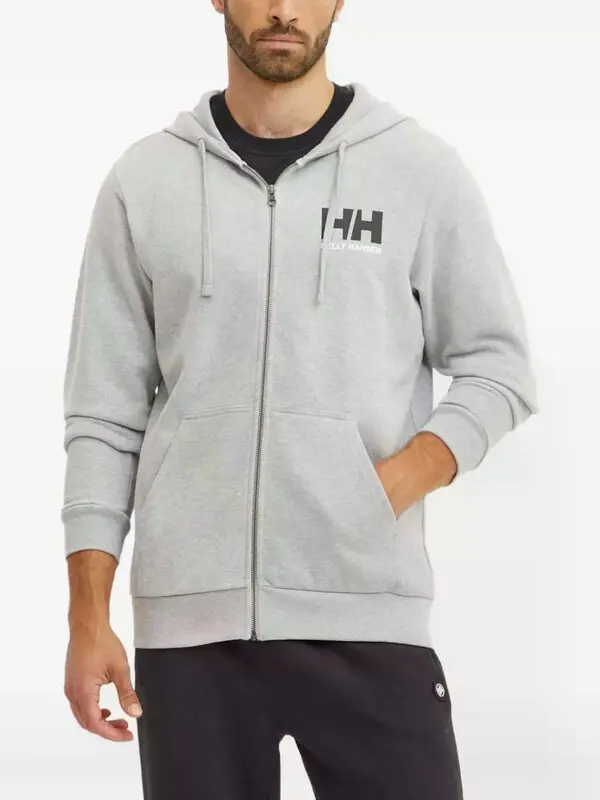 Helly Hansen Logo Zip Hoodie