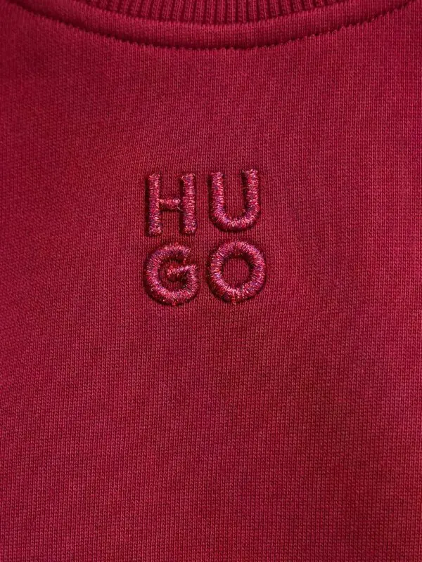 Hugo Logo-embroidered Sweatshirt