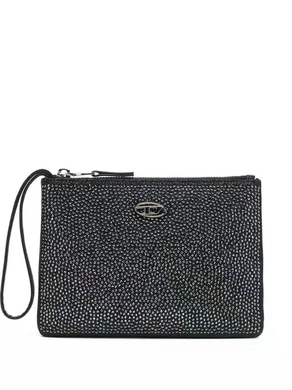 DIESEL® Crystal-embellished Wallet - Black