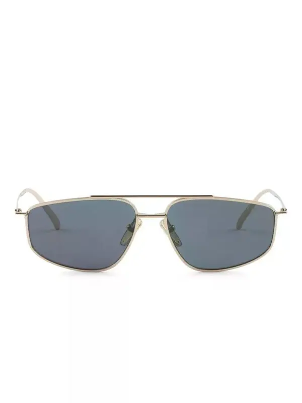 Prada Metal Geometric Sunglasses - Gold