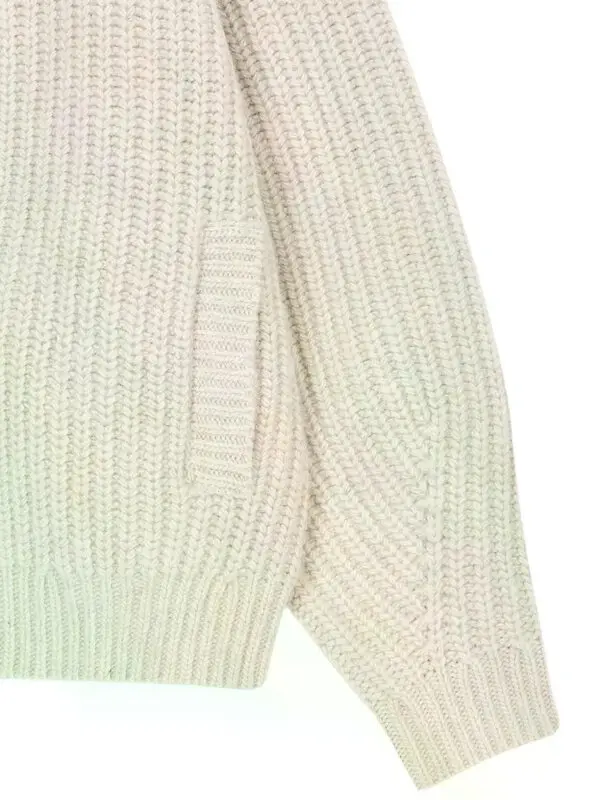 STUDIO TOMBOY Button Wool Cardigan - Neutrals