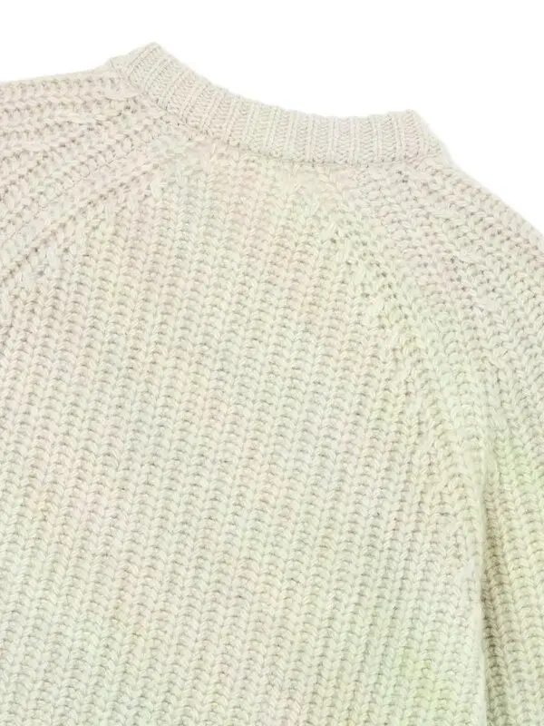 STUDIO TOMBOY Button Wool Cardigan - Neutrals