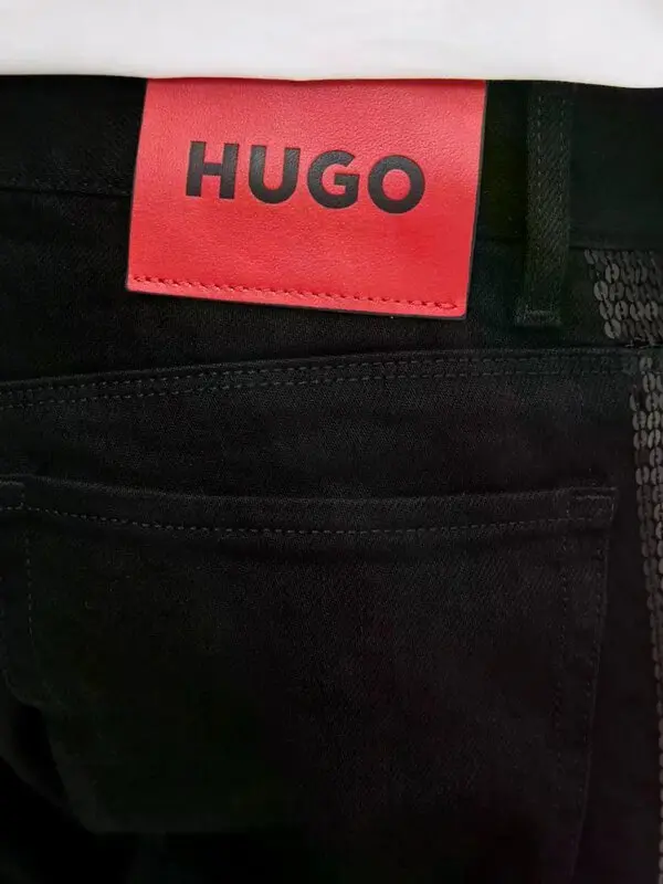 Hugo Sequin-embellished Jeans