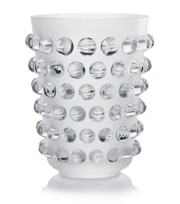 Lalique Mossi Extra Large Vase - Clear