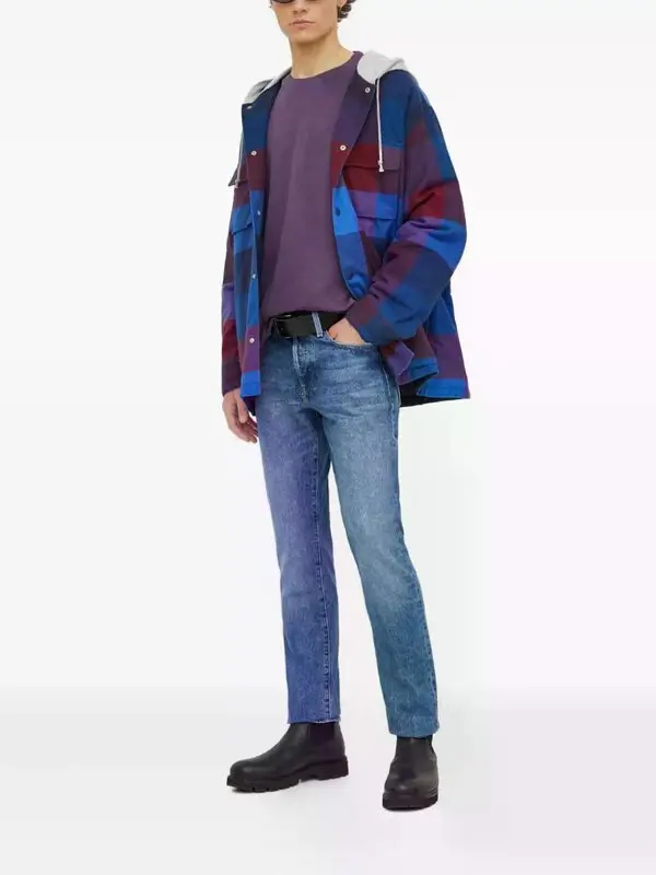LEVI'S Hooded Checked Jacket