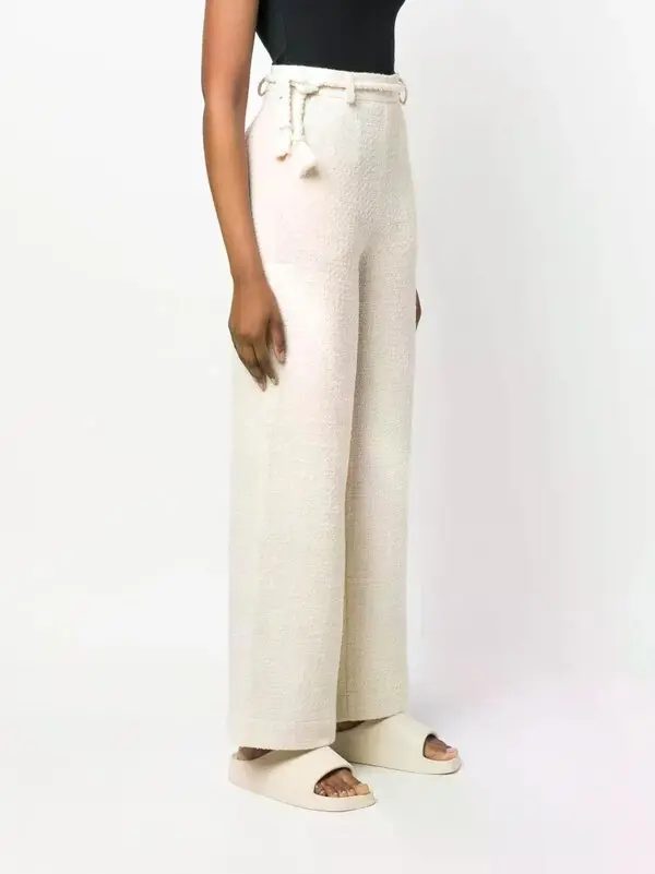 BENJAMIN BENMOYAL Azoul Rope-detail Trousers