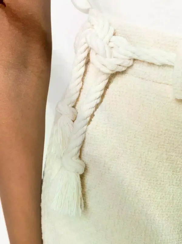 BENJAMIN BENMOYAL Azoul Rope-detail Trousers
