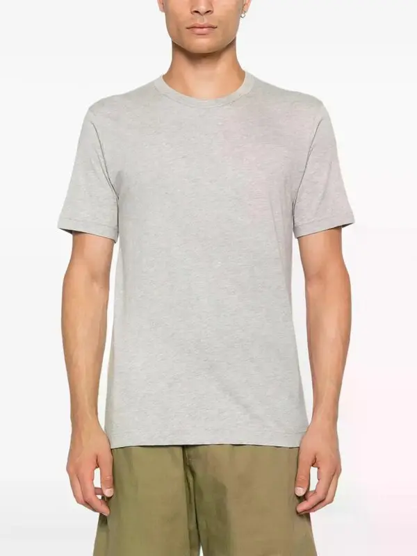 Comme Des Garçons Mélange-effect T-shirt - Grey