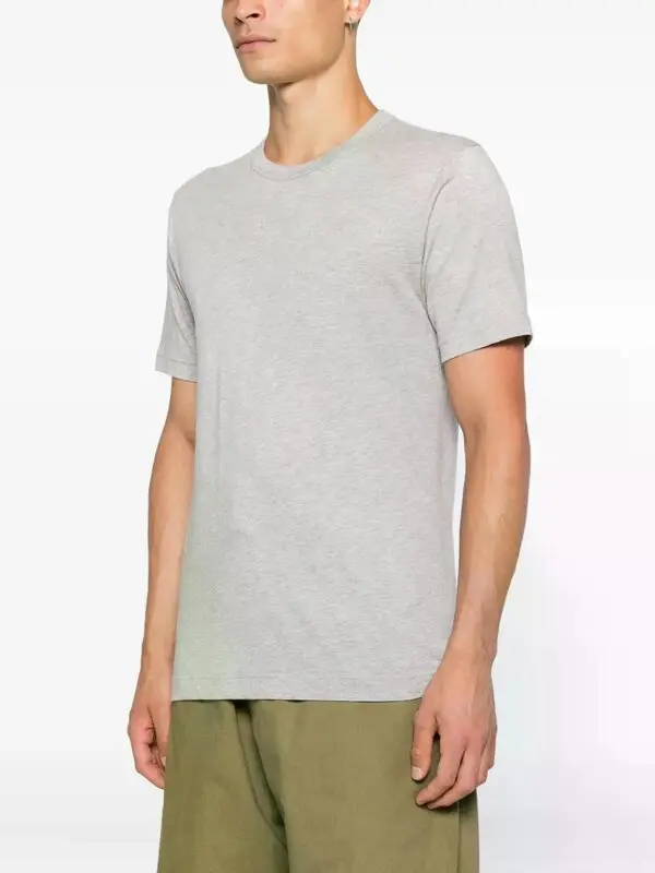 Comme Des Garçons Mélange-effect T-shirt - Grey