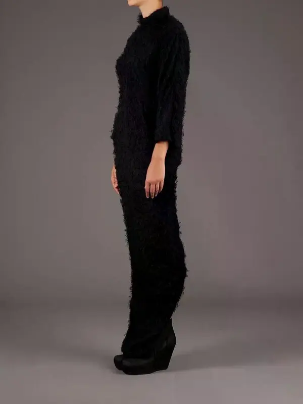 Rick Owens Textured Maxi Dress
