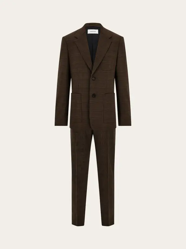 FERRAGAMO Wool Suit - Black