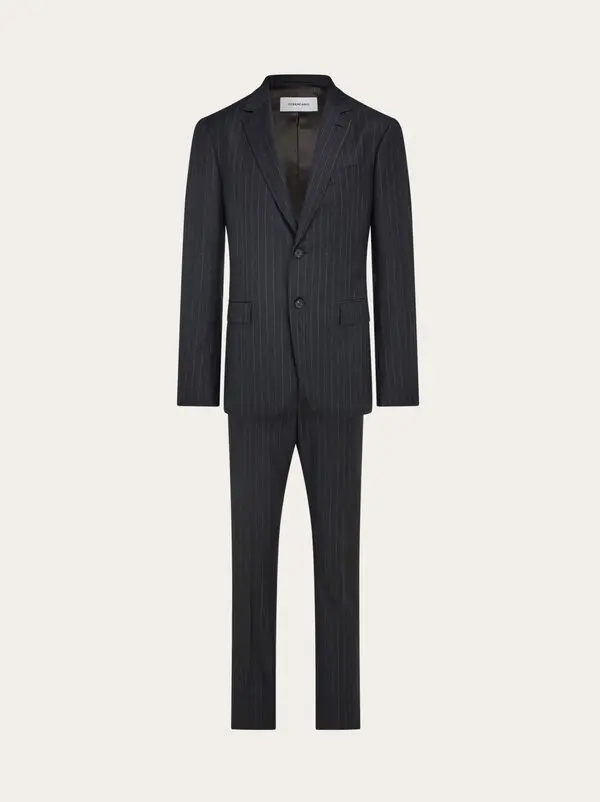 FERRAGAMO Wool Pinstripe Suit
