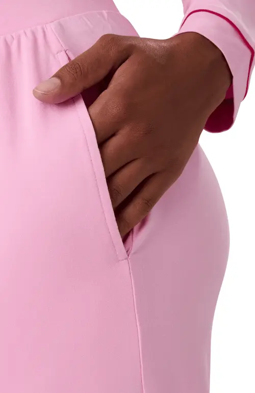 KINDRED BRAVELY Clea Classic Long Sleeve Maternity & Nursing Pajama - Bubblegum