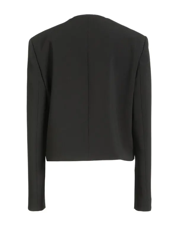 MSGM Crepe Jacket With Appliqués