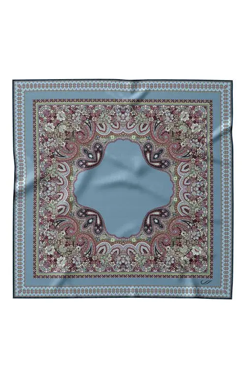 ELIZABETTA Marcellosilk Neckerchief For - Blue
