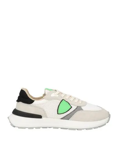 Philippe Model Leather And Textile Sneakers - White