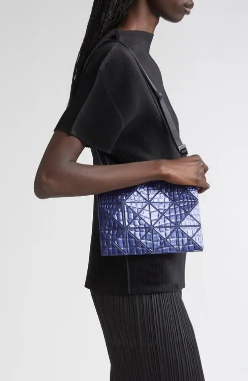 Issey Miyake Meta Kaiju Metallic Crossbody Bag - Blue