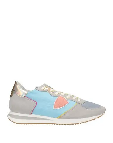 Philippe Model Sky Soft Leather Sneakers - Blue