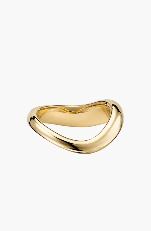 Mejuri Dôme Figure Ring - 18k Gold Vermeil