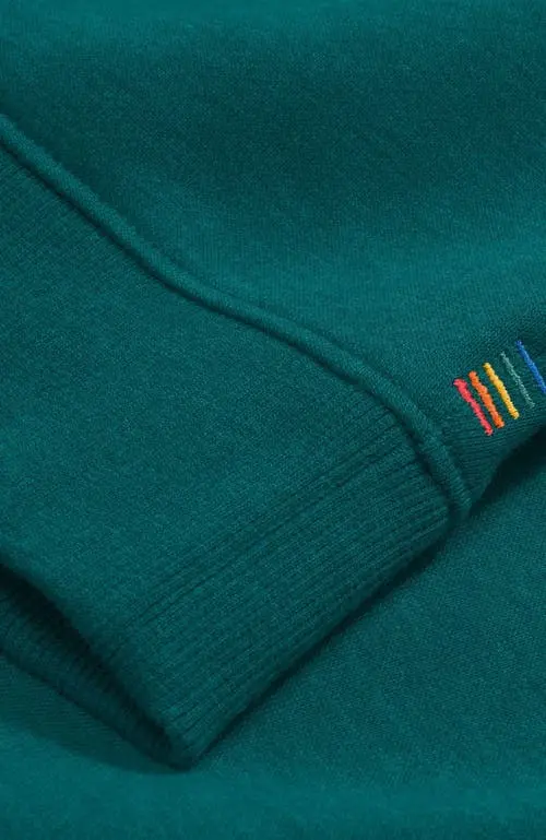 PRIMARY Fit Cozy Fleece Quarter-zip Sweatshirt - Heather Navy