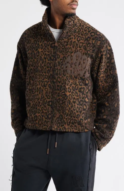 HONOR THE GIFT Cheetah High Pile Fleece Jacket