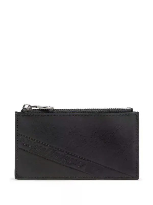 DIESEL® Zip-fastening Cardholder - Black