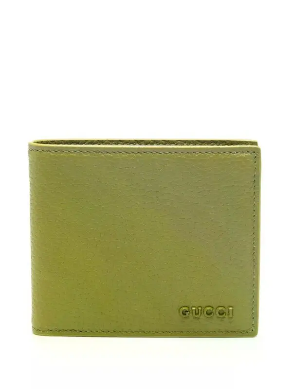 Gucci Leather Bi-fold Cardholder - Green