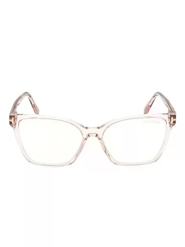 TOM FORD Rectangle-frame Glasses - Pink