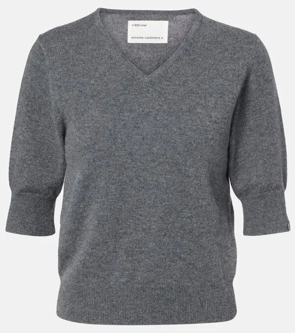 EXTREME CASHMERE X Mel Cashmere Top - Grey