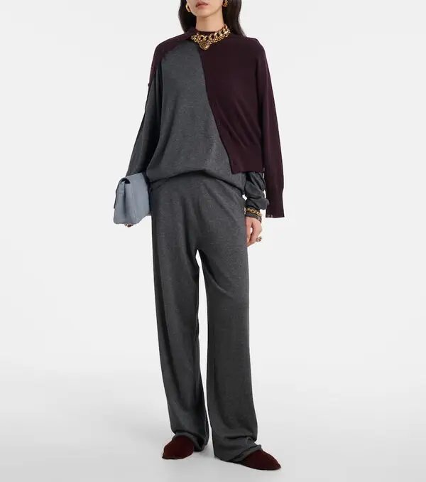 EXTREME CASHMERE X N°347 Aries Cotton And Cashmere Top - Grey