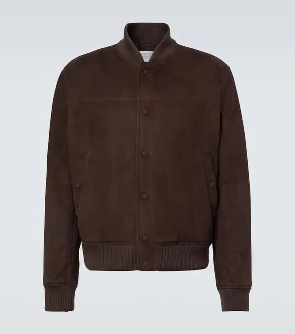 Gabriela Hearst Suede Bomber Jacket