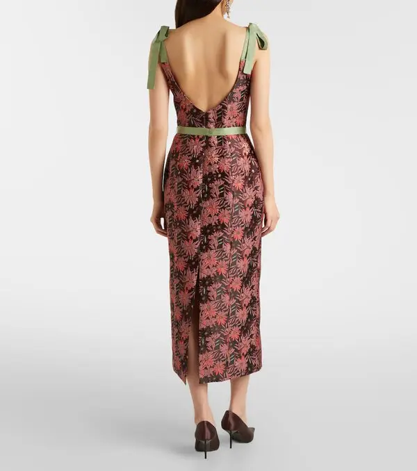 brocade cocktail dress Strapless mini puffy brocade dress Mustard