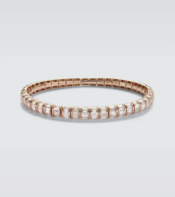 Shay Jewelry 18kt Rose Diamond Bracelet - Gold